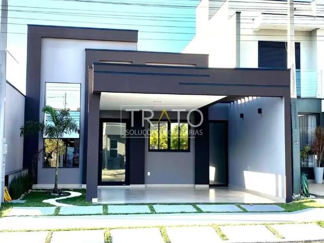 Casa / Sobrado em Condomínio para Venda em Indaiatuba/SP Jardim Park Real 3 Quartos