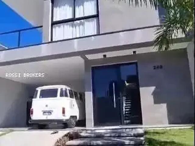 Casa / Sobrado em Condomínio para Venda em Indaiatuba/SP Jardim Piemonte 3 Quartos