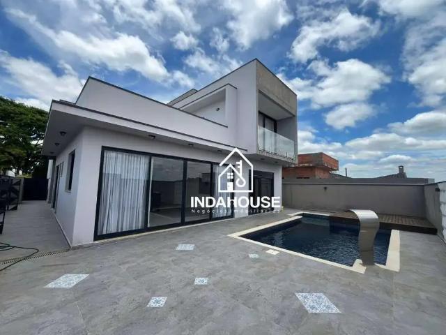 Casa / Sobrado em Condomínio para Venda em Indaiatuba/SP Jardim Reserva Bom Viver de Indaiatuba 4 Quartos