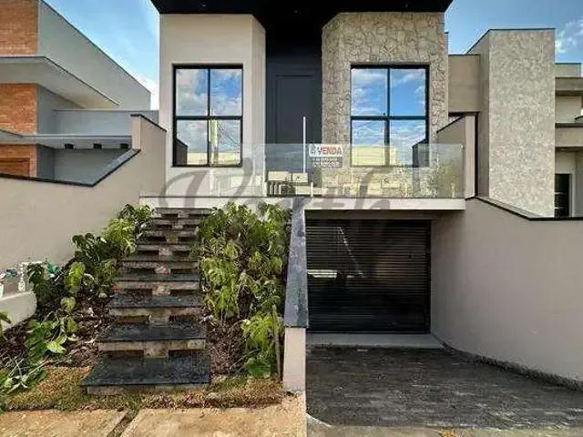 Casa / Sobrado em Condomínio para Venda em Indaiatuba/SP Jardim Residencial Alto de Itaici 4 Quartos