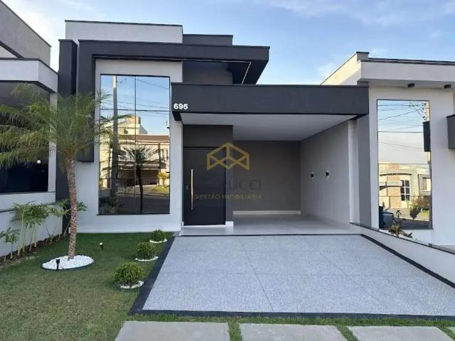 Casa / Sobrado em Condomínio para Venda em Indaiatuba/SP Loteamento Park Gran Reserve 3 Quartos