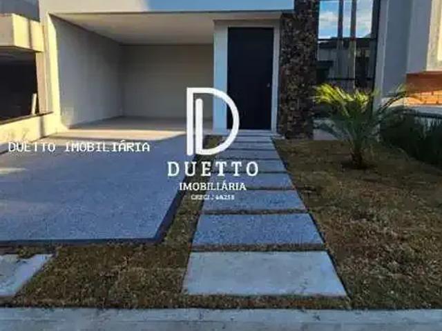 Casa / Sobrado em Condomínio para Venda em Indaiatuba/SP Loteamento Park Gran Reserve 3 Quartos