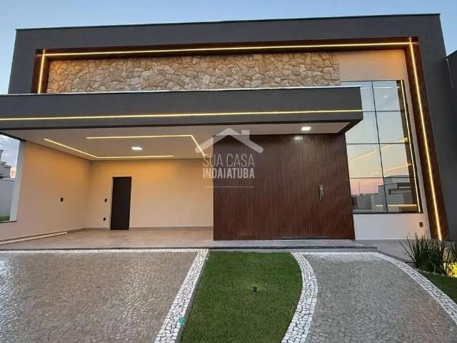 Casa / Sobrado em Condomínio para Venda em Indaiatuba/SP Residencial Monte Verde 3 Quartos