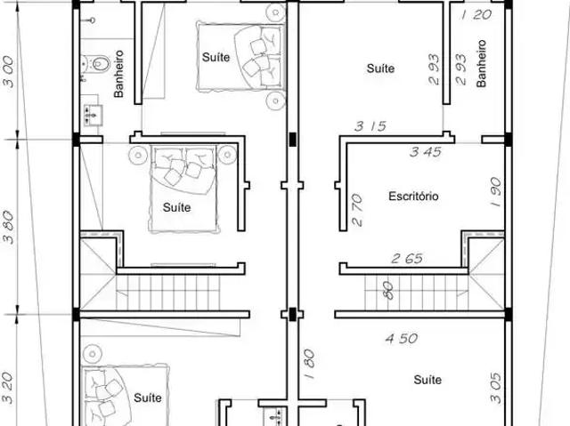Casa / Sobrado em Condomínio para Venda em Juiz de Fora/MG São Pedro 3 Quartos
