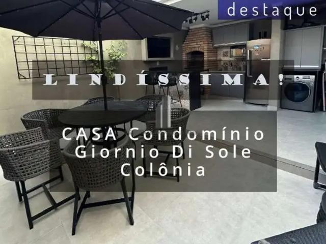 Casa / Sobrado em Condomínio para Venda em Jundiaí/SP Caxambu 3 Quartos