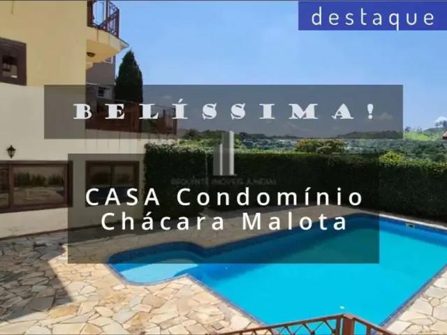 Casa / Sobrado em Condomínio para Venda em Jundiaí/SP Chácara Malota 3 Quartos