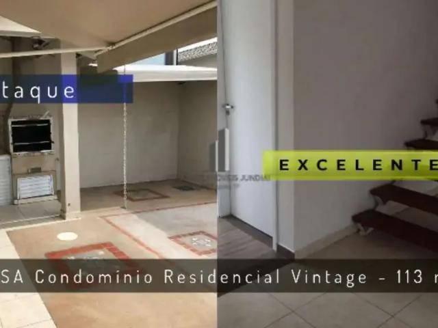Casa / Sobrado em Condomínio para Venda em Jundiaí/SP Engordadouro 3 Quartos
