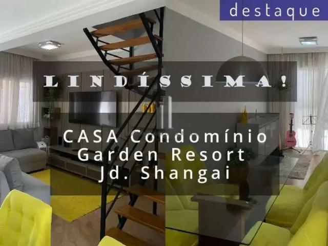 Casa / Sobrado em Condomínio para Venda em Jundiaí/SP Jardim Shangai 3 Quartos