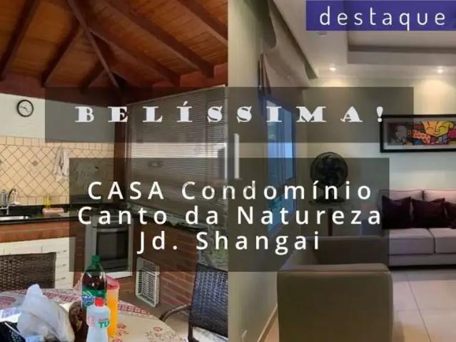 Casa / Sobrado em Condomínio para Venda em Jundiaí/SP Jardim Shangai 3 Quartos
