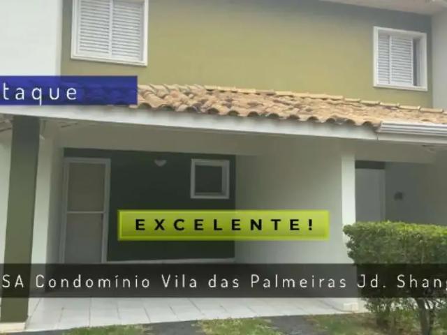 Casa / Sobrado em Condomínio para Venda em Jundiaí/SP Jardim Shangai 3 Quartos