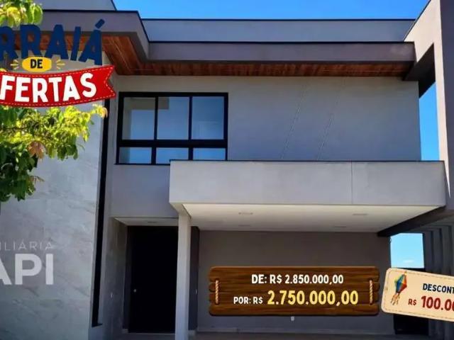 Casa / Sobrado em Condomínio para Venda em Jundiaí/SP Loteamento Residencial Brisas da Mata 3 Quartos