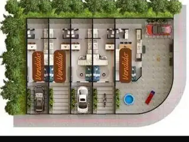 Casa / Sobrado em Condomínio para Venda em Joinville/SC Vila Nova 2 Quartos