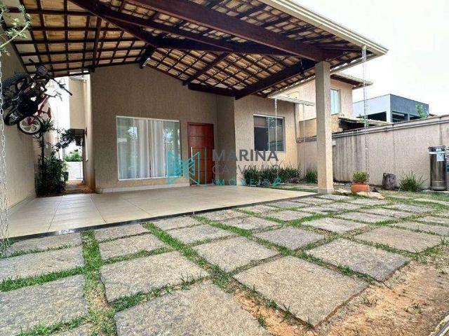 Casa / Sobrado em Condomínio para Venda em Lagoa Santa/MG Trilhas do Sol 4 Quartos