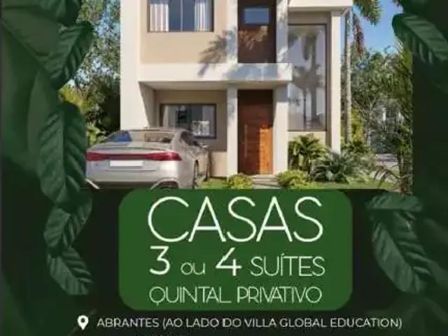 Casa / Sobrado em Condomínio para Venda em Lauro de Freitas/BA Abrantes 3 Quartos