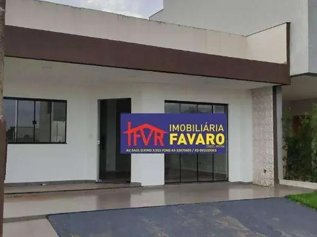 Casa / Sobrado em Condomínio para Venda em Londrina/PR Heimtal 3 Quartos