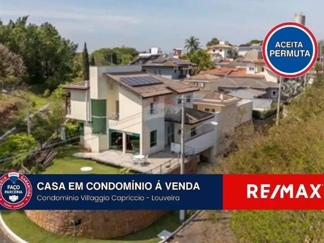 Casa / Sobrado em Condomínio para Venda em Louveira/SP Vilagge Capricio 6 Quartos