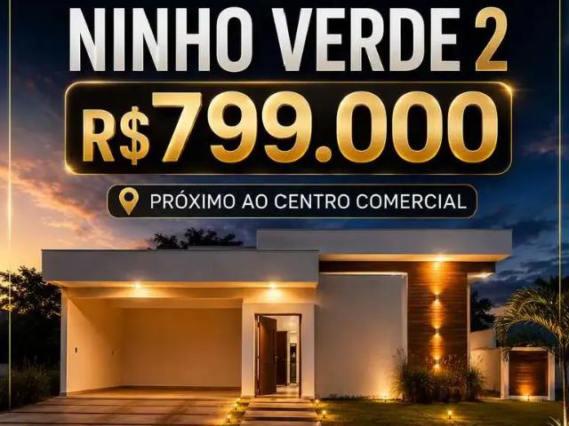 Casa / Sobrado em Condomínio para Venda em Pardinho/SP Ninho Verde II 3 Quartos