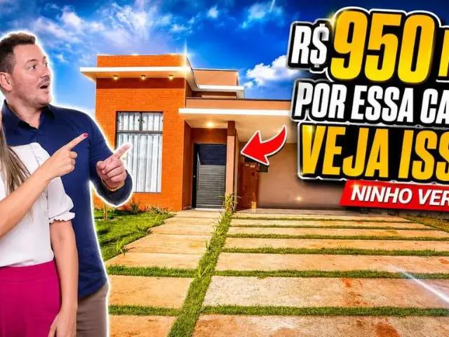 Casa / Sobrado em Condomínio para Venda em Pardinho/SP Ninho Verde II 3 Quartos