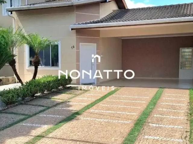Casa / Sobrado em Condomínio para Venda em Paulínia/SP Cascata 3 Quartos