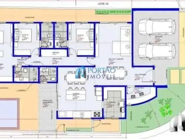 Casa / Sobrado em Condomínio para Venda em Piratininga/SP Residencial Villa de Leon 3 Quartos