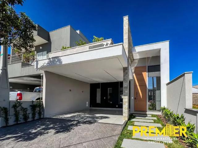 Casa / Sobrado em Condomínio para Venda em Piracicaba/SP Água Branca 3 Quartos