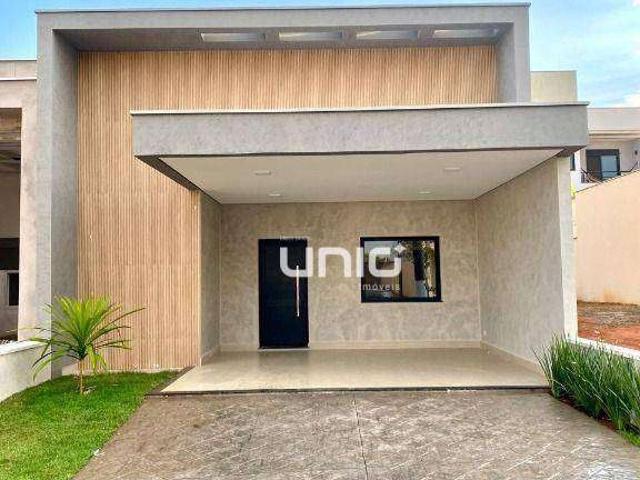 Casa / Sobrado em Condomínio para Venda em Piracicaba/SP Água Branca 3 Quartos