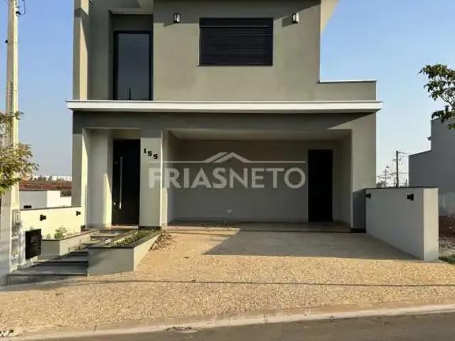 Casa / Sobrado em Condomínio para Venda em Piracicaba/SP Água Branca 3 Quartos