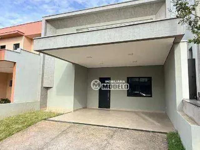 Casa / Sobrado em Condomínio para Venda em Piracicaba/SP Água Branca 3 Quartos
