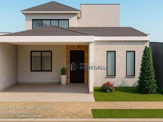 Casa / Sobrado em Condomínio para Venda em Piracicaba/SP Nova Pompéia 3 Quartos