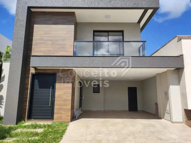 Casa / Sobrado em Condomínio para Venda em Ponta Grossa/PR Cará cará 3 Quartos