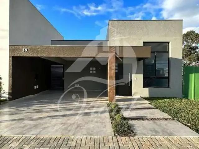 Casa / Sobrado em Condomínio para Venda em Ponta Grossa/PR Cará cará 3 Quartos