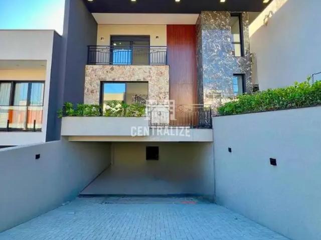 Casa / Sobrado em Condomínio para Venda em Ponta Grossa/PR Colônia Dona LuÍza 2 Quartos
