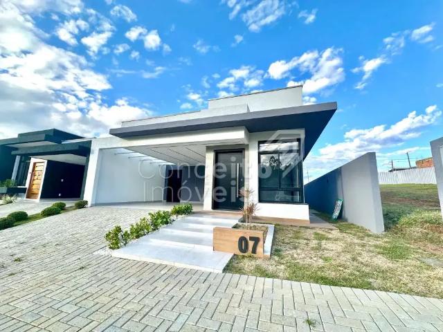 Casa / Sobrado em Condomínio para Venda em Ponta Grossa/PR Colônia Dona LuÍza 3 Quartos