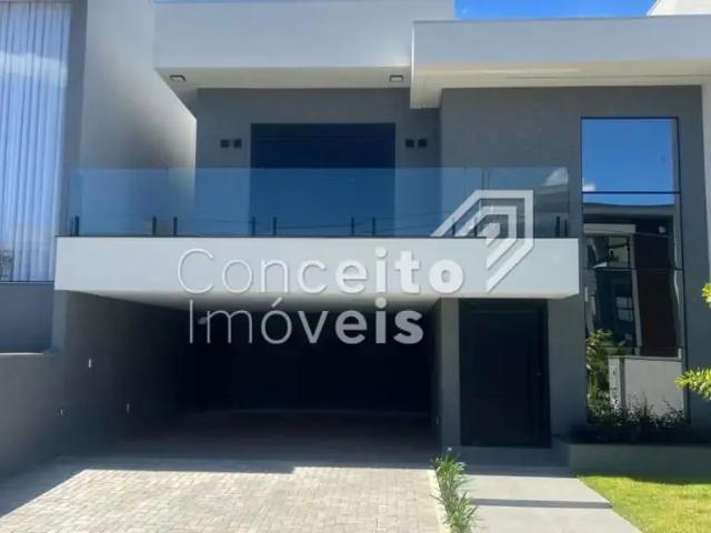 Casa / Sobrado em Condomínio para Venda em Ponta Grossa/PR Colônia Dona LuÍza 3 Quartos