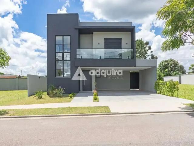 Casa / Sobrado em Condomínio para Venda em Ponta Grossa/PR Jardim Carvalho 4 Quartos