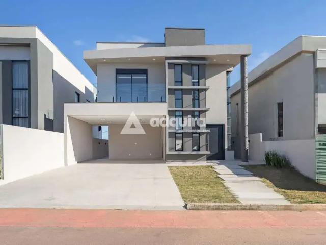 Casa / Sobrado em Condomínio para Venda em Ponta Grossa/PR Jardim Carvalho 4 Quartos