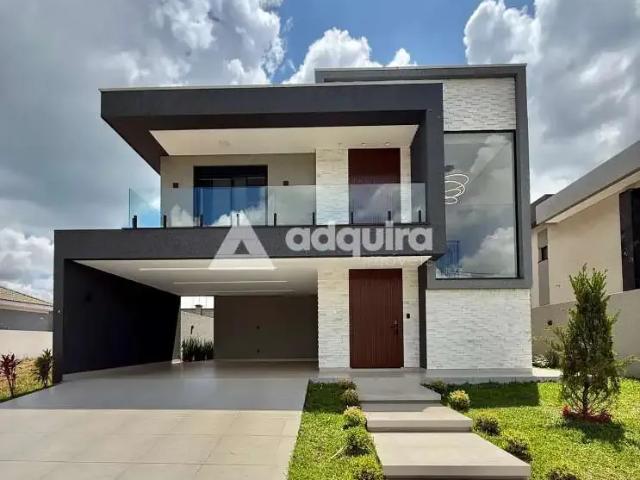 Casa / Sobrado em Condomínio para Venda em Ponta Grossa/PR Jardim Carvalho 4 Quartos
