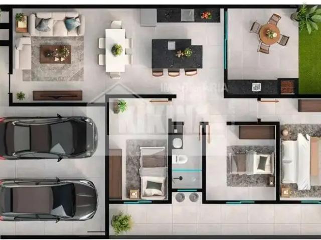 Casa / Sobrado em Condomínio para Venda em Ponta Grossa/PR Jardim Carvalho