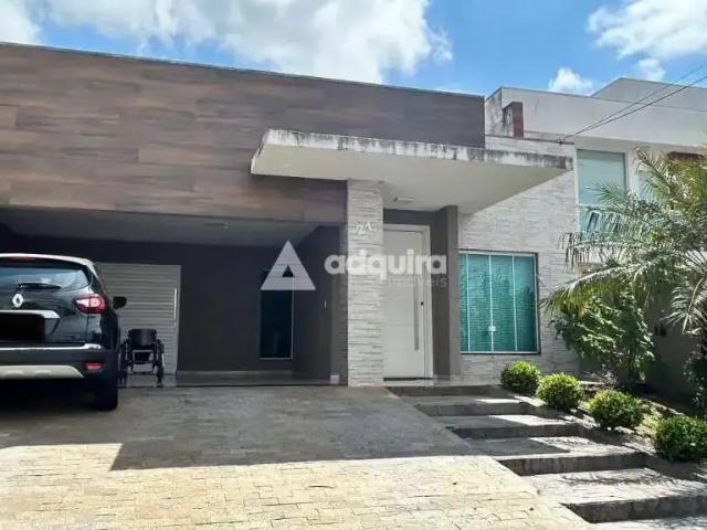Casa / Sobrado em Condomínio para Venda em Ponta Grossa/PR Jardim Carvalho 3 Quartos