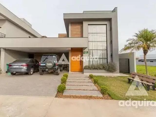 Casa / Sobrado em Condomínio para Venda em Ponta Grossa/PR Jardim Carvalho 3 Quartos