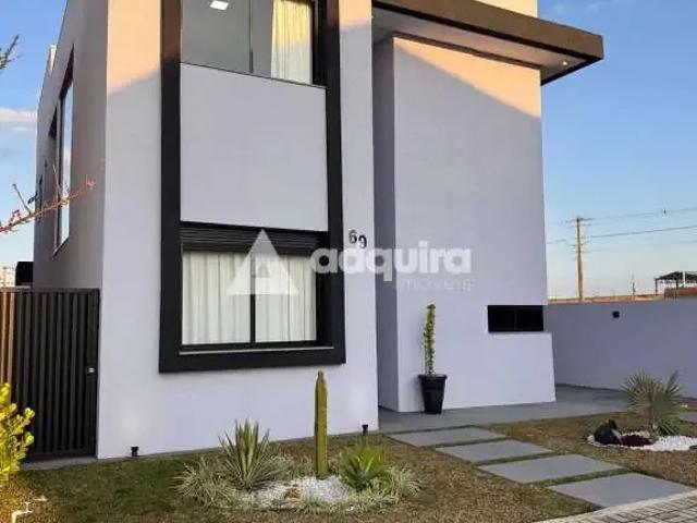 Casa / Sobrado em Condomínio para Venda em Ponta Grossa/PR Jardim Carvalho 3 Quartos