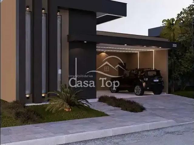 Casa / Sobrado em Condomínio para Venda em Ponta Grossa/PR Jardim Carvalho 3 Quartos
