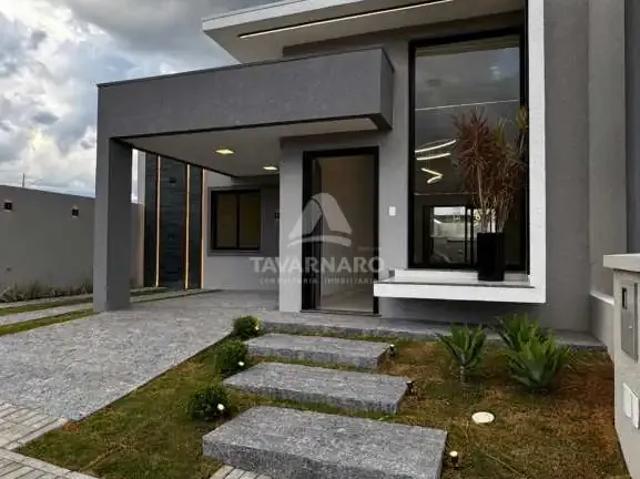 Casa / Sobrado em Condomínio para Venda em Ponta Grossa/PR Jardim Carvalho 3 Quartos