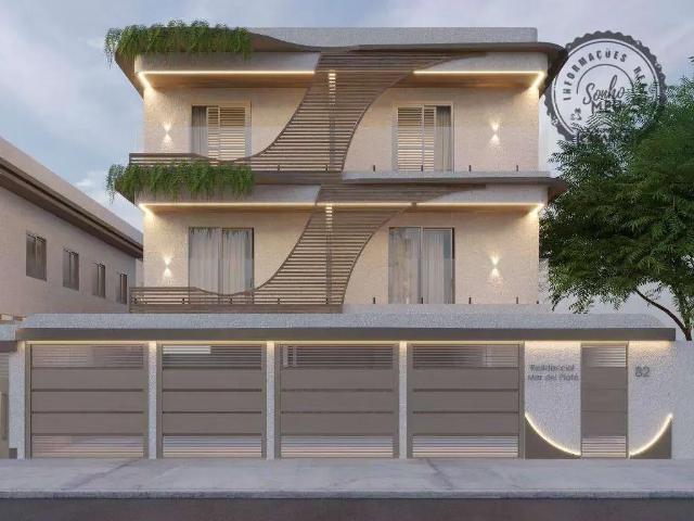 Casa / Sobrado em Condomínio para Venda em Praia Grande/SP Jardim Alice 2 Quartos