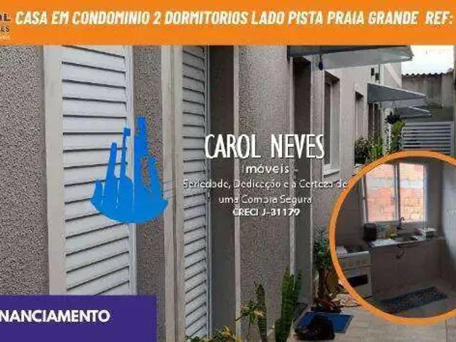 Casa / Sobrado em Condomínio para Venda em Praia Grande/SP Jardim Melvi 2 Quartos