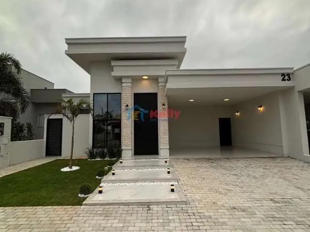 Casa / Sobrado em Condomínio para Venda em Presidente Prudente/SP Residencial Valência 3 Quartos