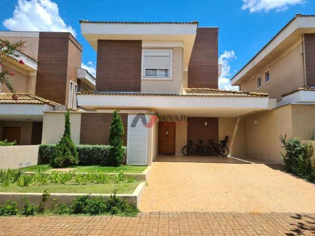 Casa / Sobrado em Condomínio para Venda em Ribeirão Preto/SP Condomínio Reserva Domaine Eco Residence 3 Quartos