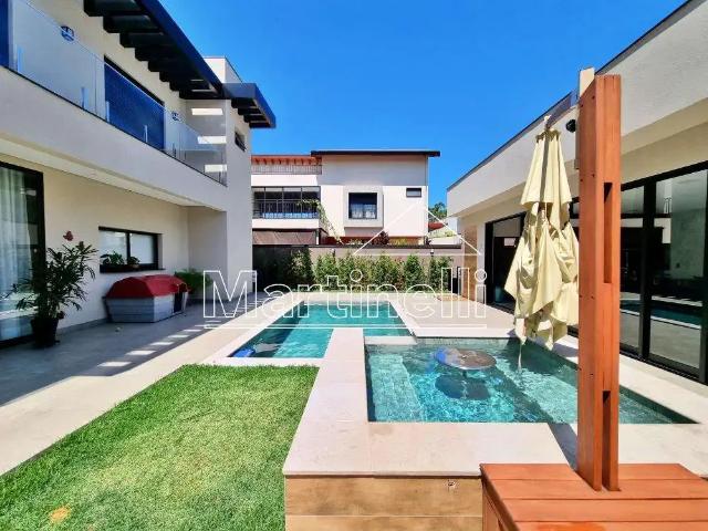 Casa / Sobrado em Condomínio para Venda em Ribeirão Preto/SP Alphaville 4 Quartos