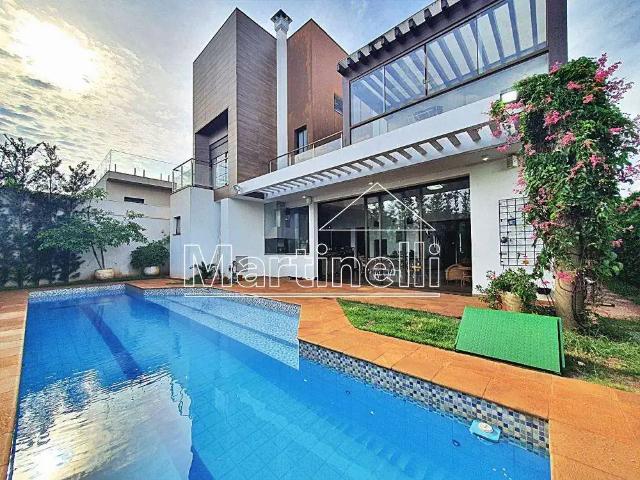 Casa / Sobrado em Condomínio para Venda em Ribeirão Preto/SP Alphaville 5 Quartos