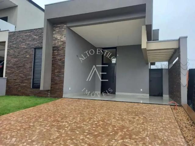 Casa / Sobrado em Condomínio para Venda em Ribeirão Preto/SP Bonfim Paulista 3 Quartos